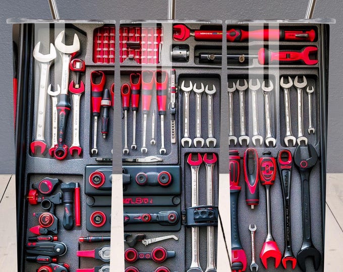 11 Oz Mug Sublimation Design-mechanic Tool Box, Toolkit Mug, Mug Wrap ...