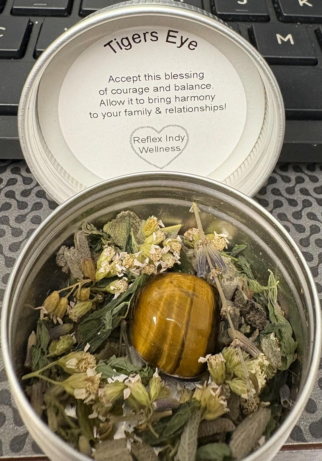 Divine Blessing Prayer Rock Gem Stone & Sage Smudging Flora Kit - Etsy