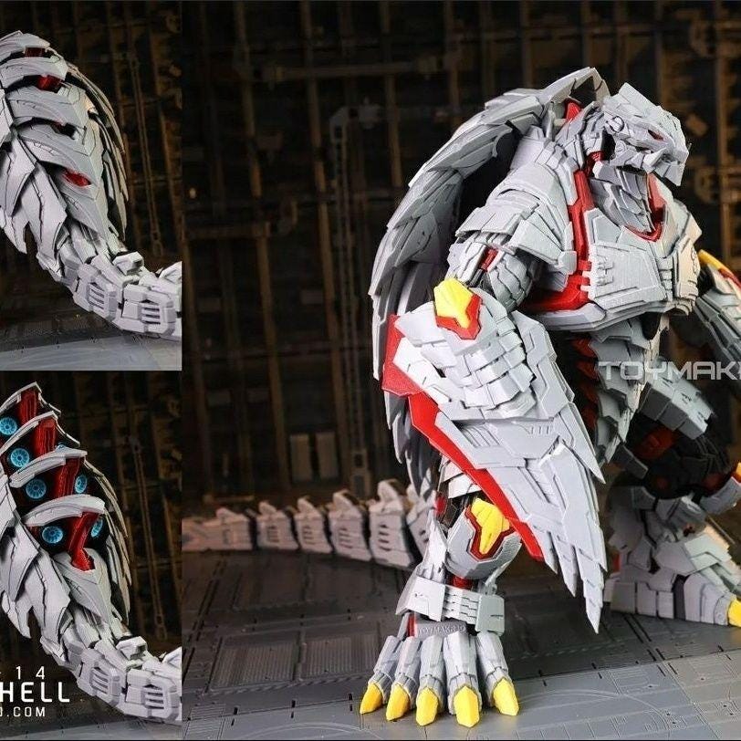 Mecha Gamera Action Figure: 3D Printed Ironshell Kaiju Toy, Gift ...