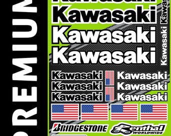 KIT Decals Stickers Sponsors Car Bike Motorcycle Motocross MX ATV Wagen ...