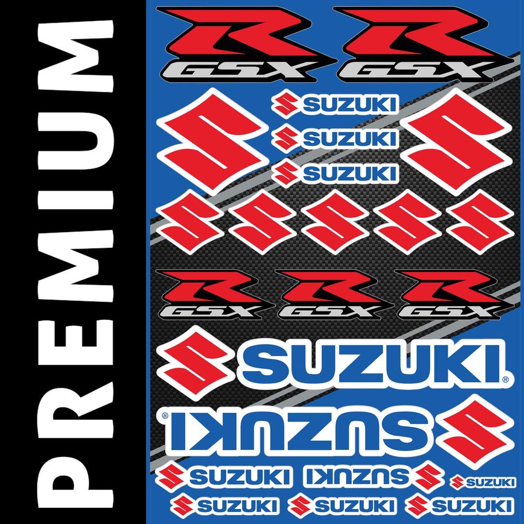 KIT Decals Stickers Sponsors Car Bike Motorcycle Motocross MX ATV Wagen ...