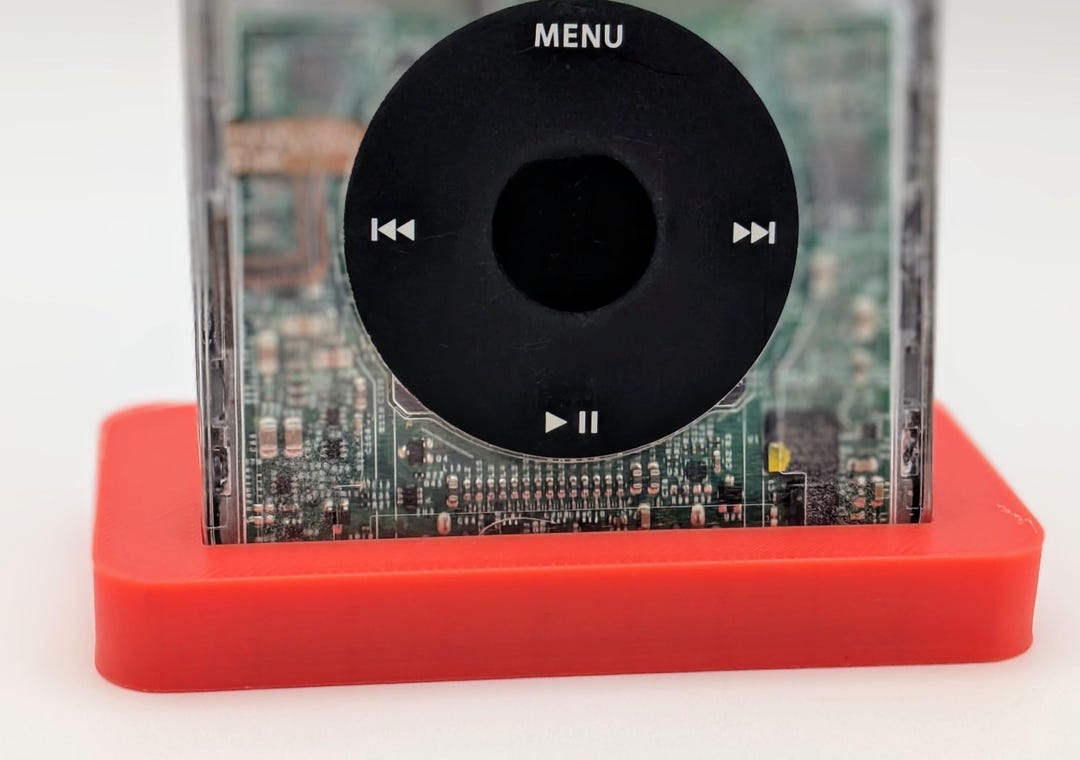 Ipod Classic 5th Generation Dock/stand 3D Printed PLA - Etsy