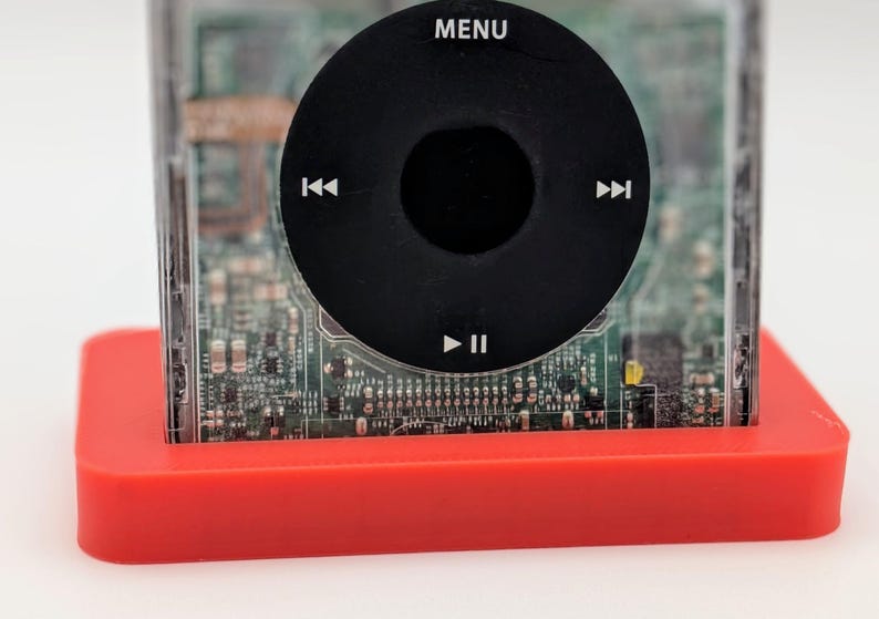 Ipod Classic 5th Generation Dock/stand 3D Printed PLA - Etsy