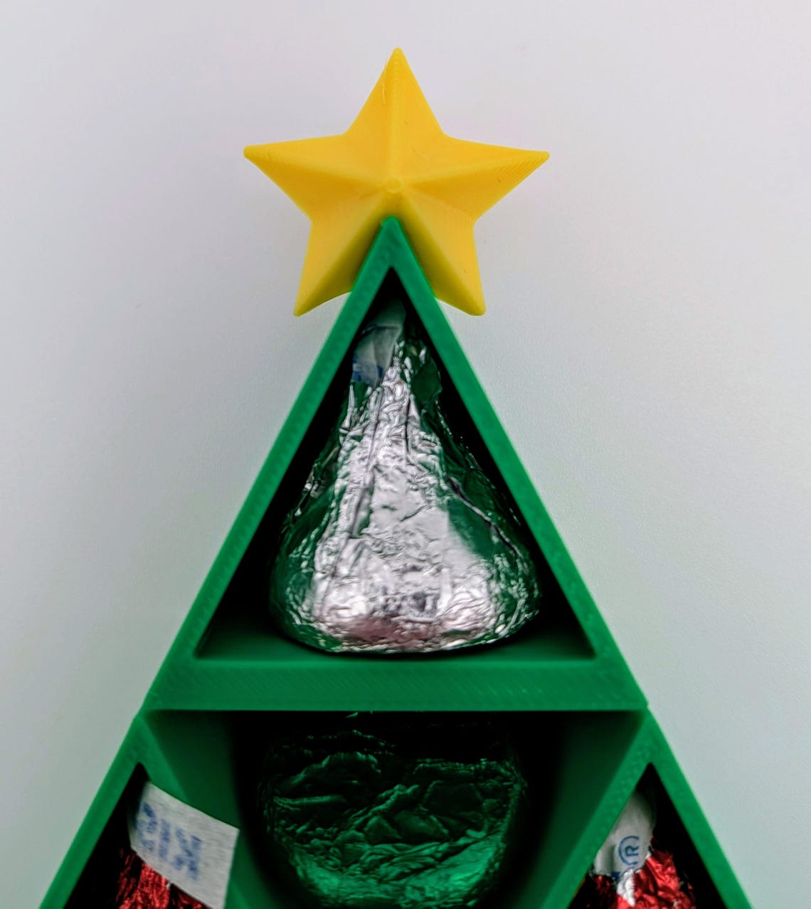 Hershey Kiss Christmas Tree 3d Print File 3MF/STL Stocking Stuffer Gift ...