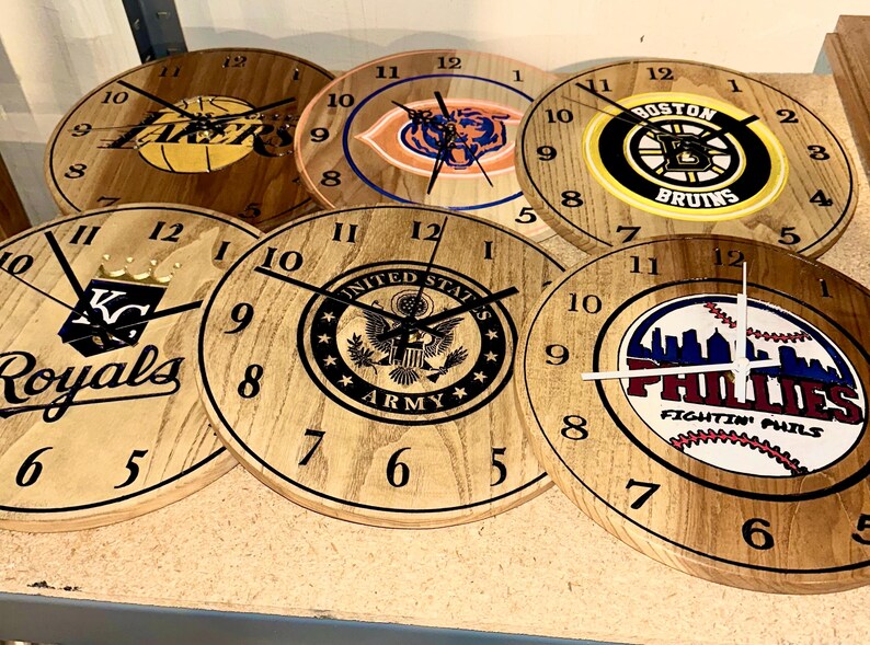 Custom Clocks - Etsy