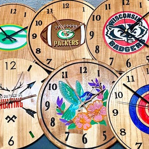 Custom Clocks - Etsy