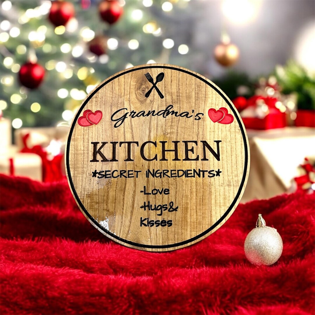 Grandma’s Kitchen Sign - Etsy