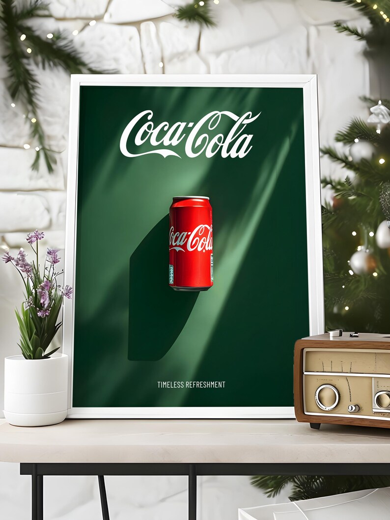 Vintage Coca-cola Matte Poster, Retro Wall Art, Timeless Refreshment ...