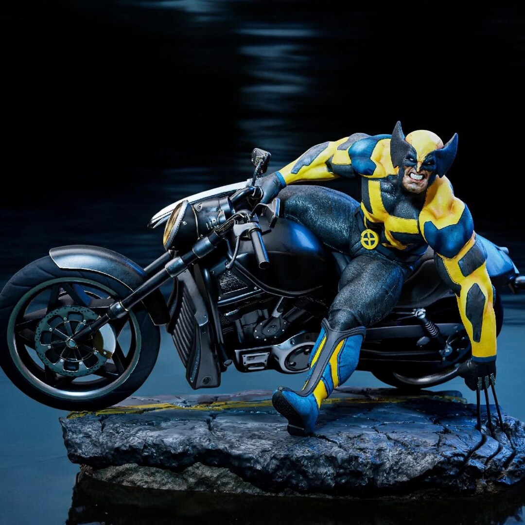 3D Wolverine Model STL , Motorcycle Wolverine Stl File, Deadpool 3 ...