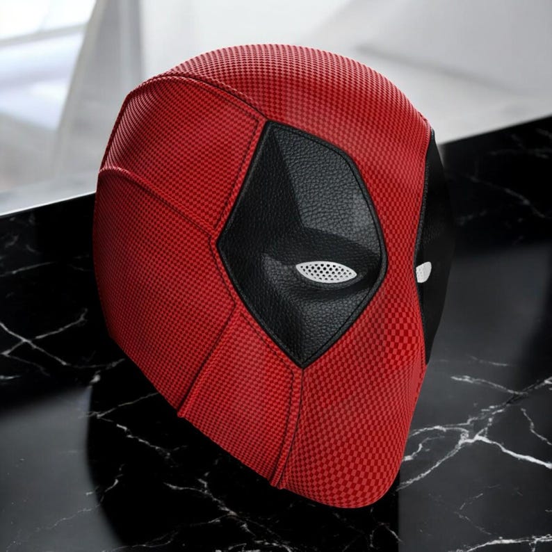 Deadpool Helmet STL File, 3D Printed Deadpool Magnetic Mask, High ...