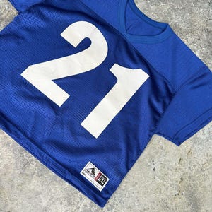 Vintage Mesh Cropped Football Jersey - Etsy