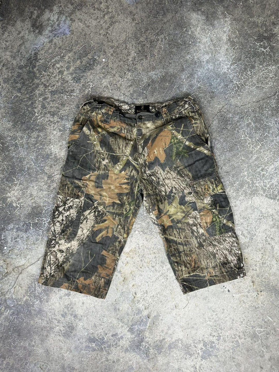 Vintage Realtree Long Cargo Shorts - Etsy