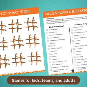 15 Fun Thanksgiving Family Games: Puzzles, Tic Tac Toe, Coloring ...