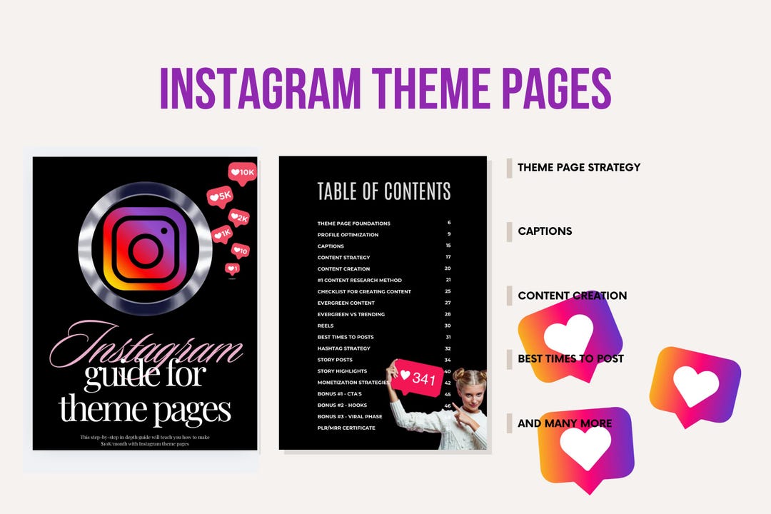 Instagram Guide for Theme Pages - Etsy
