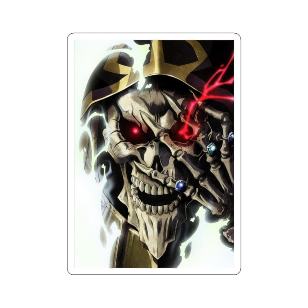 Anime Stickers, Ainz Ooal Gown Kiss-cut Stickers, Laptop Decal, Phone ...