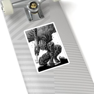 Berserker Stickers, Guts Manga Anime Decal, Kiss-cut Sticker Sheet ...
