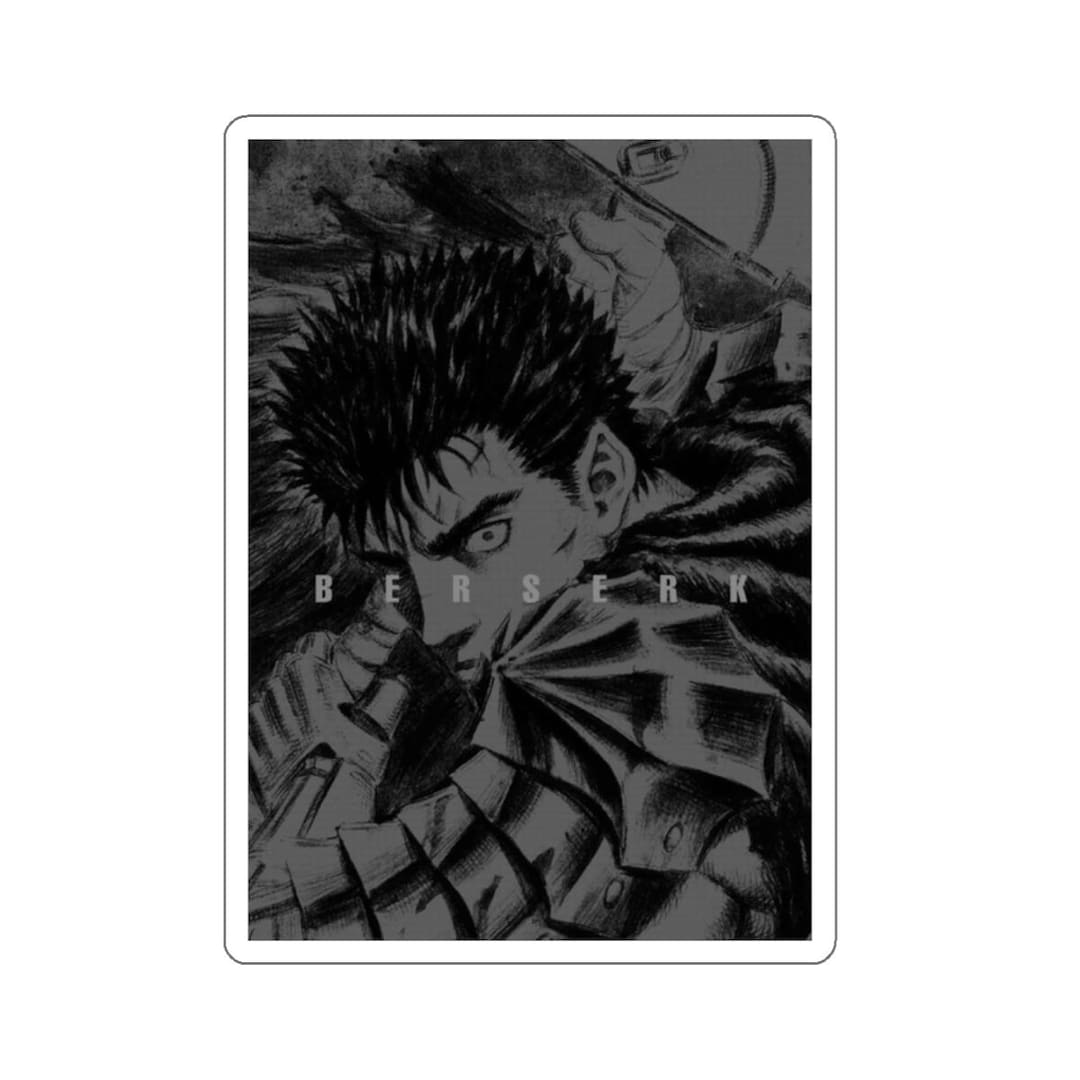 Berserk Anime Stickers, Guts Kiss-cut Stickers, Berserker Decals, Cool ...
