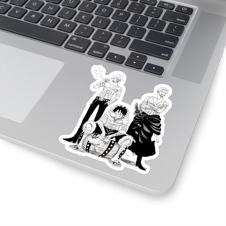 One Piece Monkey D Luffy Roronoa Zoro Sanji Kiss-cut Stickers, Anime ...