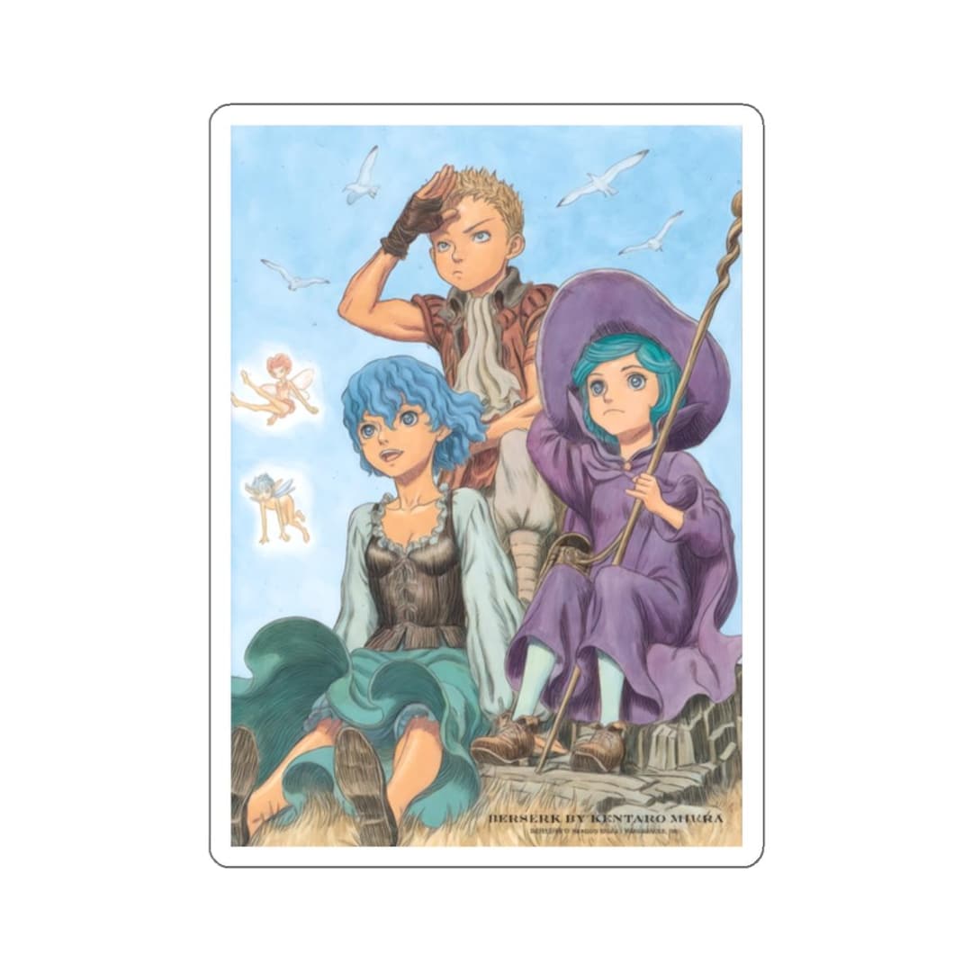 Berserk Manga Stickers, Isidro Isma Schierke Puck Ivalera Kiss-cut ...