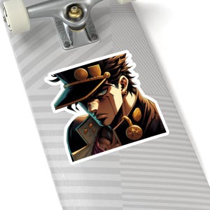 Jojos Bizarre Adventure, Jotaro Kujo Kiss-cut Stickers, Anime Sticker ...