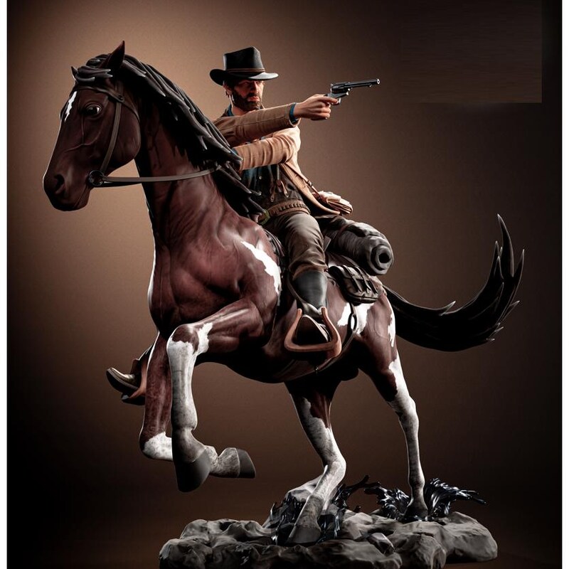 Arthur Morgan Figure - Etsy