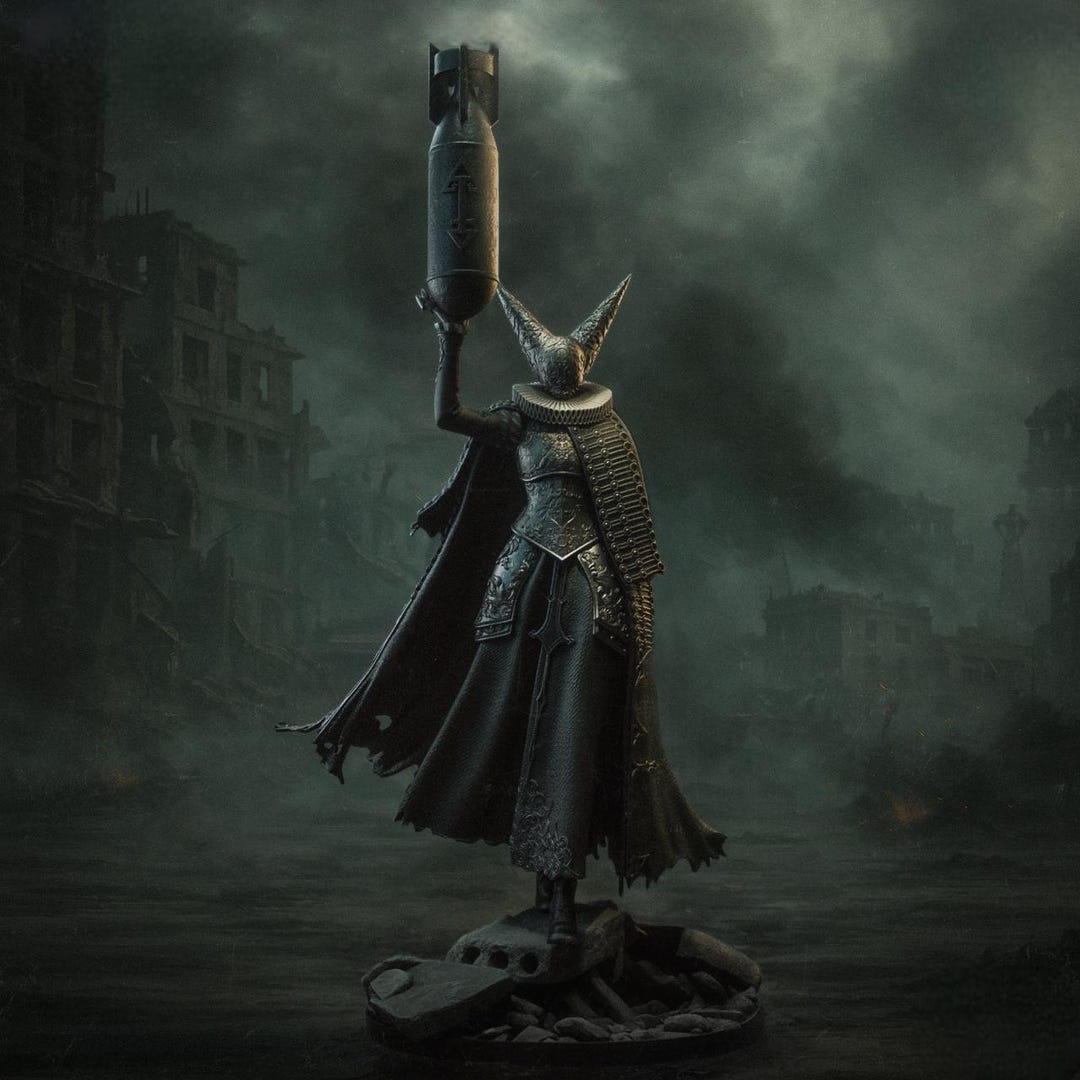 Artillery Witch - Bulkamancer - Figurine - Fantasy - Witch - Cannon ...