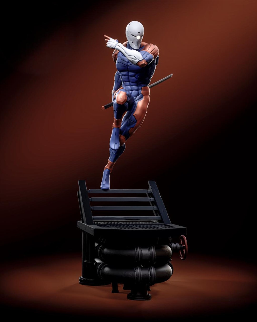 Gray Fox Figure Metal Gear Inspired Unpainted High Quality 14K Resin - Etsy