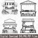 Market Stall. SVG PNG PDF Files. Fair Stand Craft Food Farmer Vegetable ...