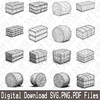 Hay Outline SVG, Hay Svg, Straw SVG, Farming, Hay Clipart, Hay Files ...