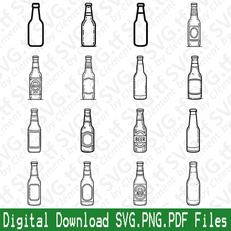 Stubby bottles - Etsy Nederland