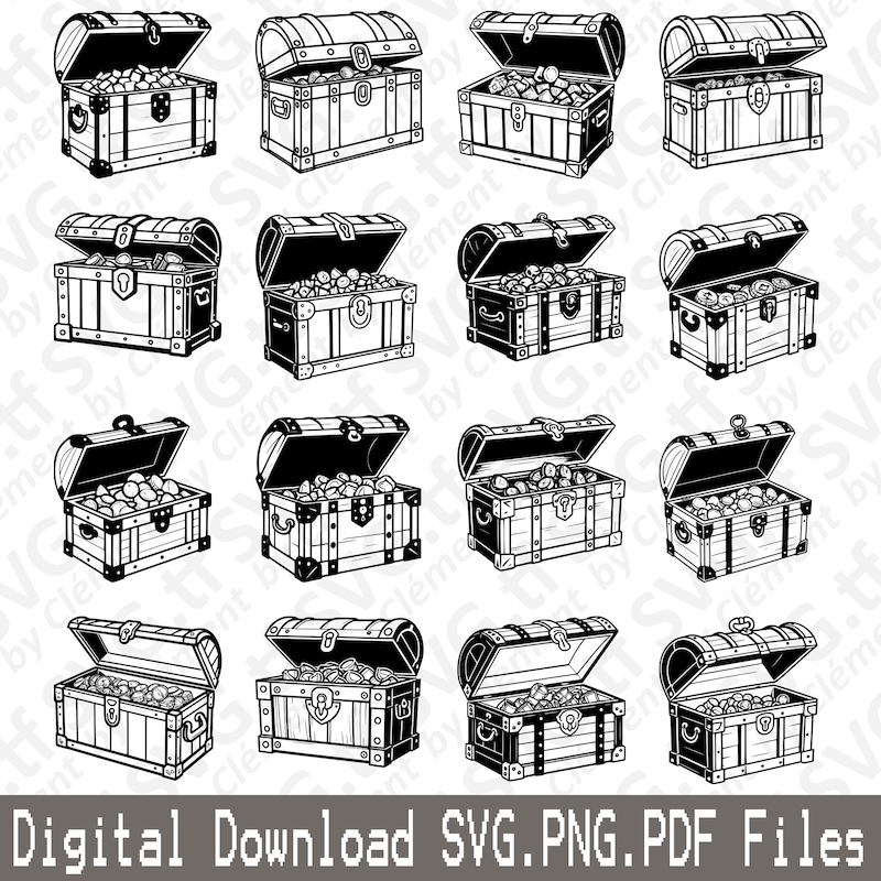 Treasure Chest - Etsy