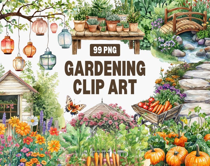 Watercolor Sprout to Life Clipart, Plant Growth Process Illustrations ...