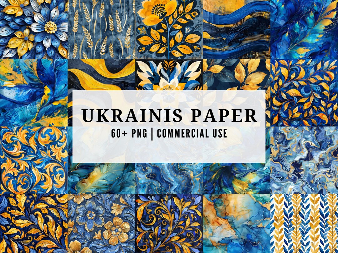Ukrainian Paper Clipart, Folk Art Paper PNG, Traditional Ukraine ...