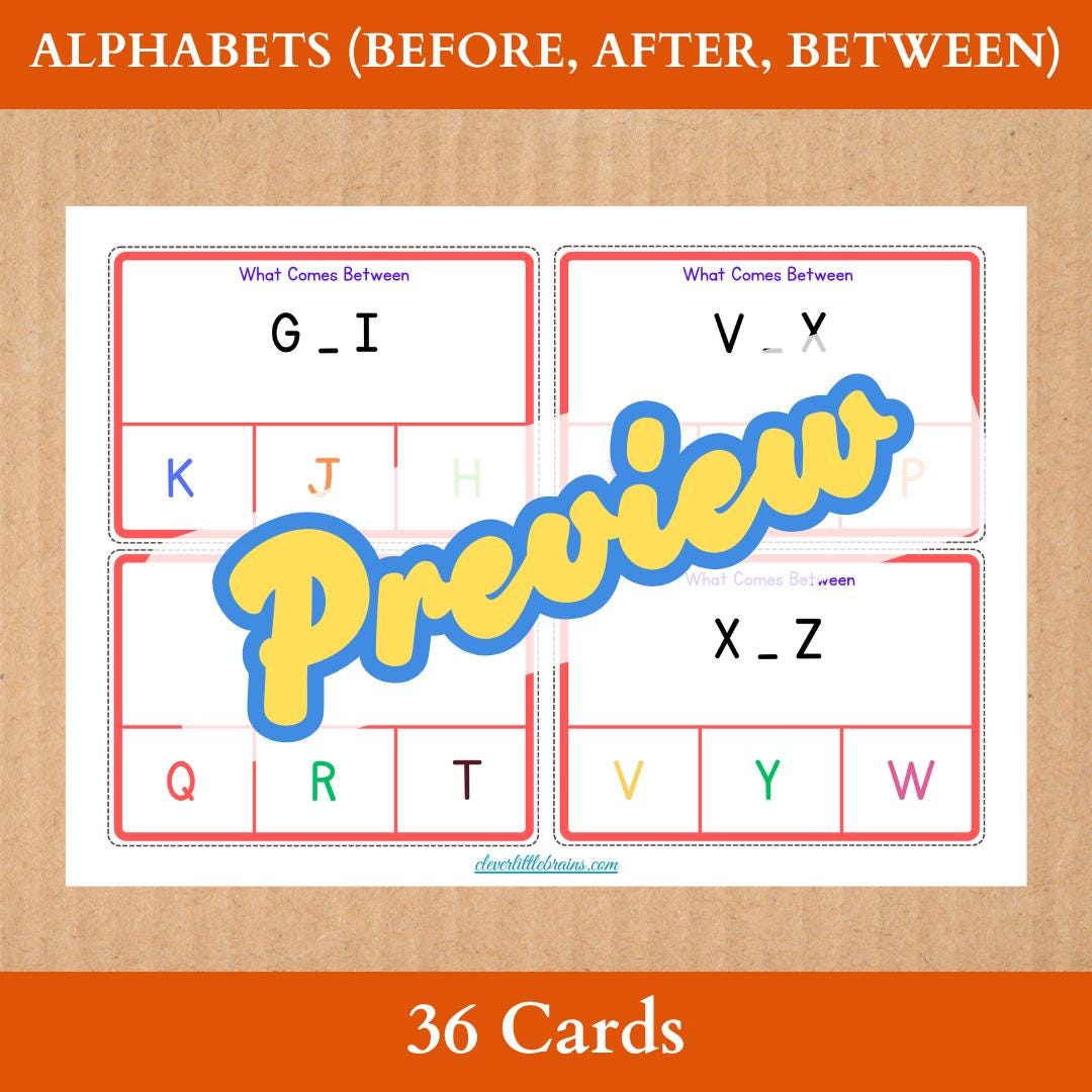 Alphabet Sequencing Clip Cards | Missing Letters | Alphabets for Kids ...