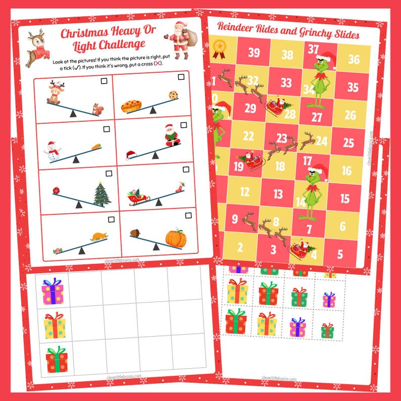 The Ultimate Christmas Mega Activities Bundle for Kids | 100+ Pages ...