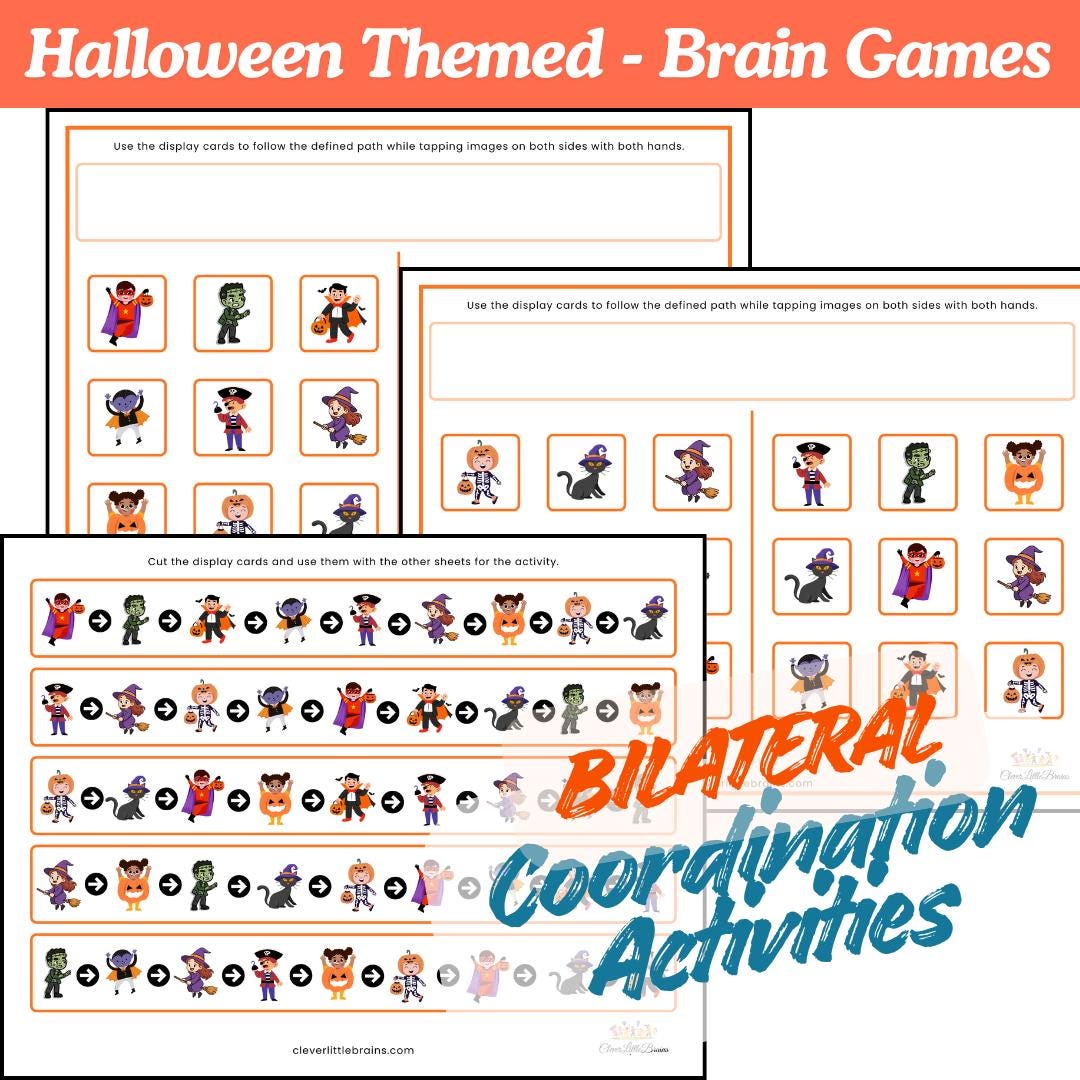 Halloween Themed Costume Path - Hand-eye Coordination Fun & Brain ...