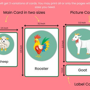 Domestic Animals Flashcards for Kids | Domestic & Farm Animals ...
