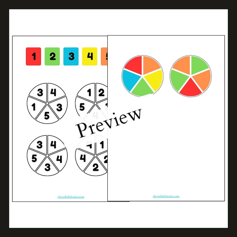 Color & Number Matching Activity for Kids | Improve Focus and Logical ...