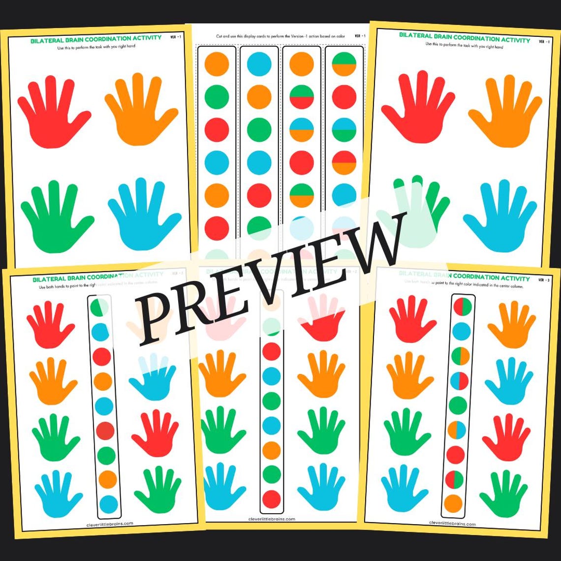 Bilateral Brain Coordination Activity – Improve Focus & Hand-eye ...