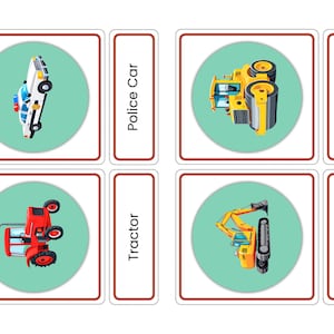 Road Transport Flashcards for Kids | Road Transport Names and Pictures ...