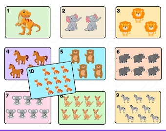 Number Tracing Cards: Montessori Sandpaper Numbers (homeschool ...
