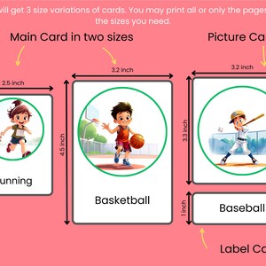 Sports Names Flashcards for Kids | Sports Names With Pictures in ...