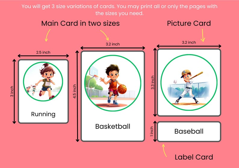 Sports Names Flashcards for Kids | Sports Names With Pictures in ...
