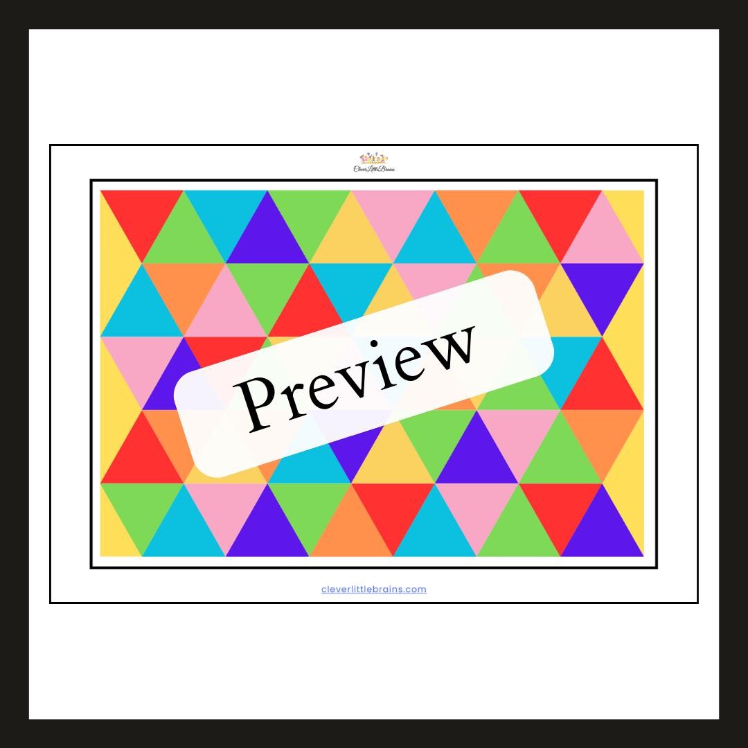 Color and Shape Matching Activity for Kids | Fun Cognitive Development ...