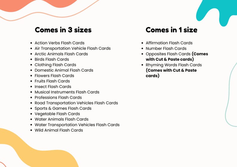 Flashcards Mega Bundle | 500+ Flashcards for Kids | Montessori Cards ...