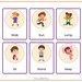 Action Verbs Flashcards | Montessori 3-part Nomenclature Action Verbs ...
