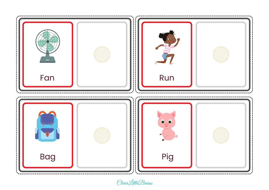 Rhyming Flashcards for Kids | Matching Rhyming Words With Pictures ...