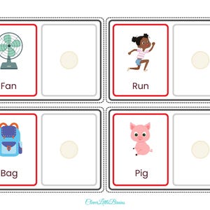 Rhyming Flashcards for Kids | Matching Rhyming Words With Pictures ...