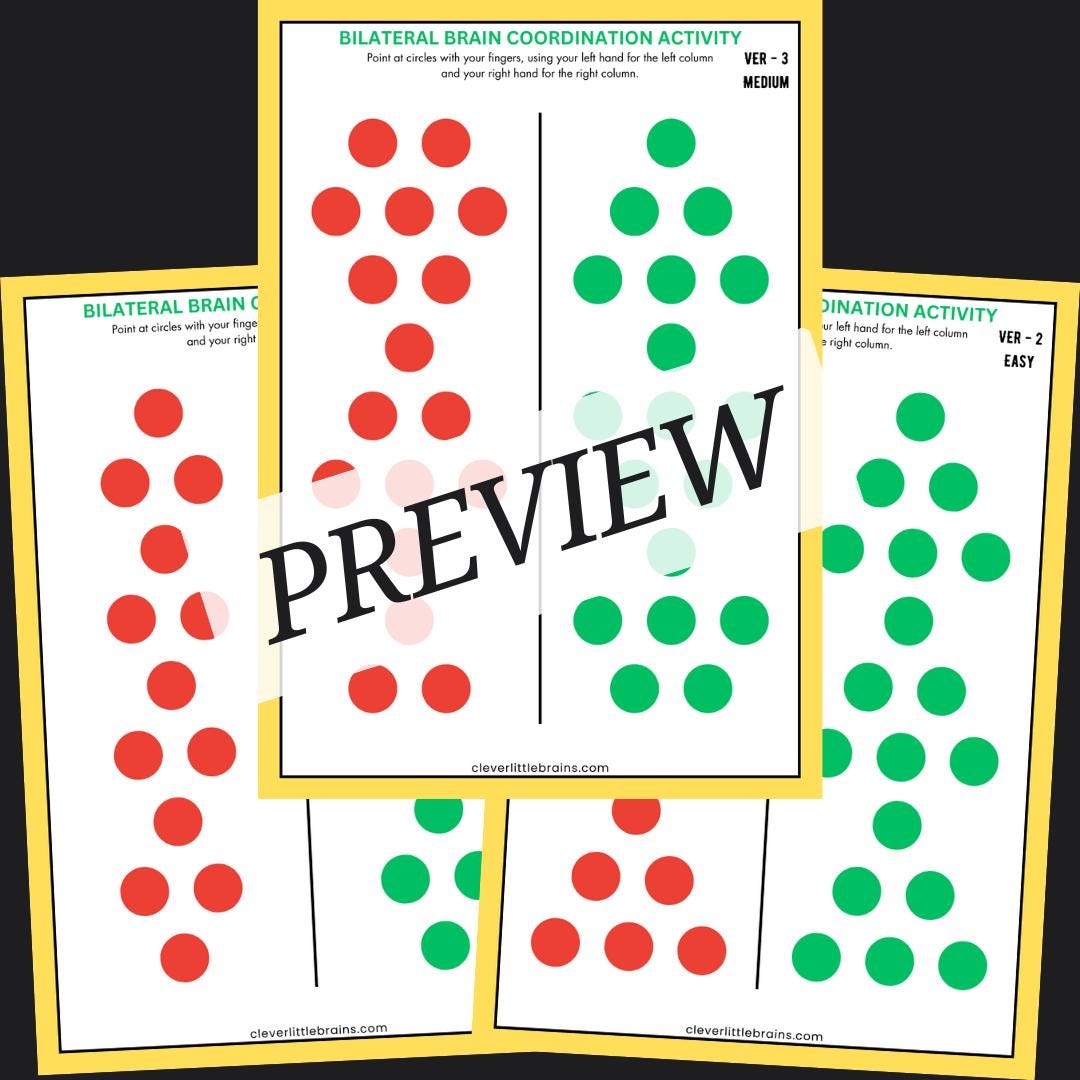 Bilateral Hand Tapping Challenge | Hand Eye Coordination Exercise ...