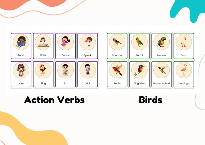 Flashcards Mega Bundle | 500+ Flashcards for Kids | Montessori Cards ...